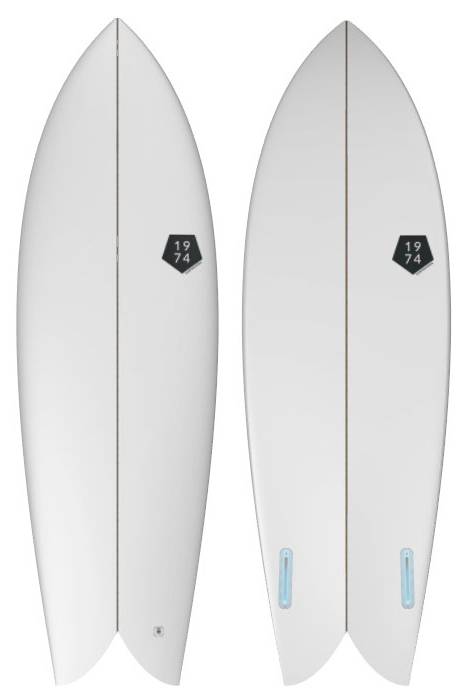 Retro Fish and Twin Fin in East Coast, Australia – 1974 Surfboards